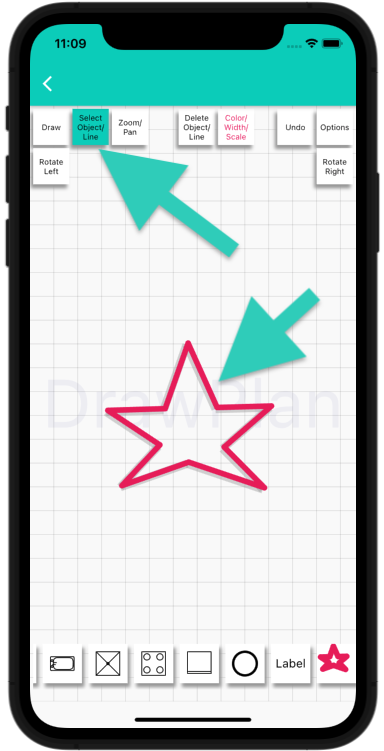 Rotate Objects Drawplan