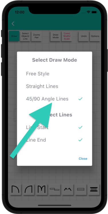 Drawing Lines – DrawPlan